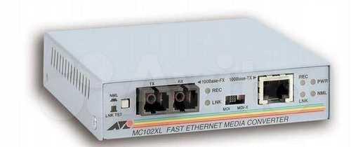 Медиаконвертер Allied Telesis AT-MC102XL 100TX