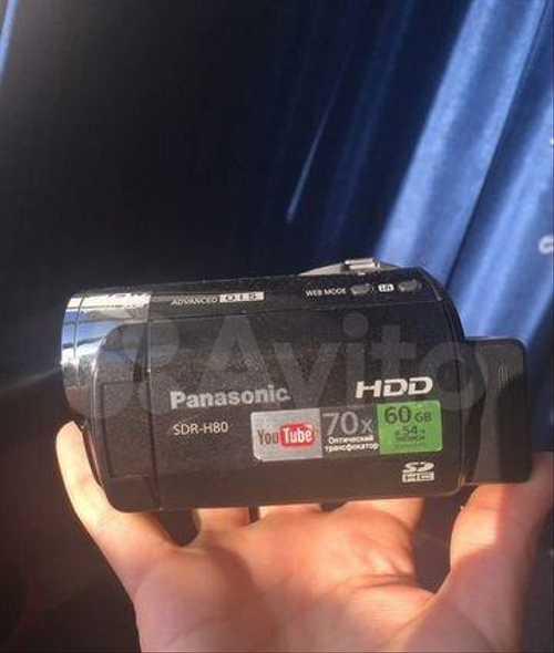 Видеокамера panasonic sdr-h80