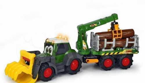 Лесовоз Dickie Toys Happy Fendt, 65 см, свет, звук (3819003)