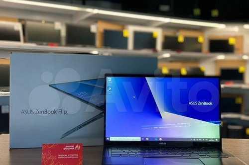 Asus ZenBook Flip i5-10210U/DDR4-8gb/SSD-256gb/14"