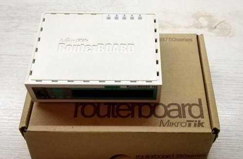 Маршрутизатор Mikrotik RB750