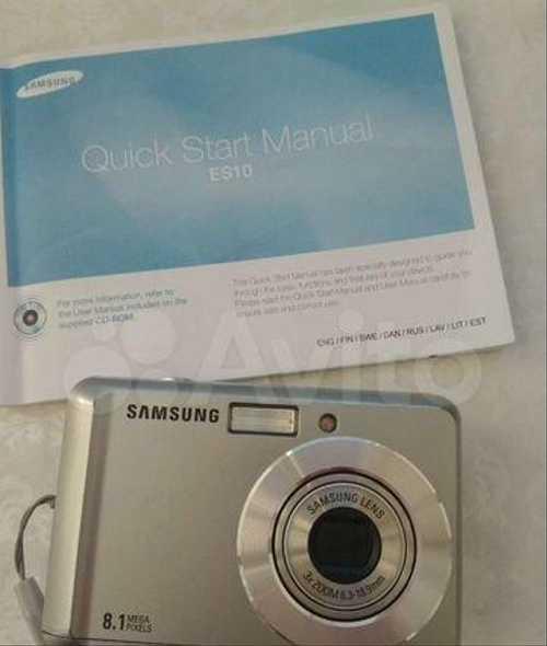 Цифровой фотоаппарат Samsung (мыльница)