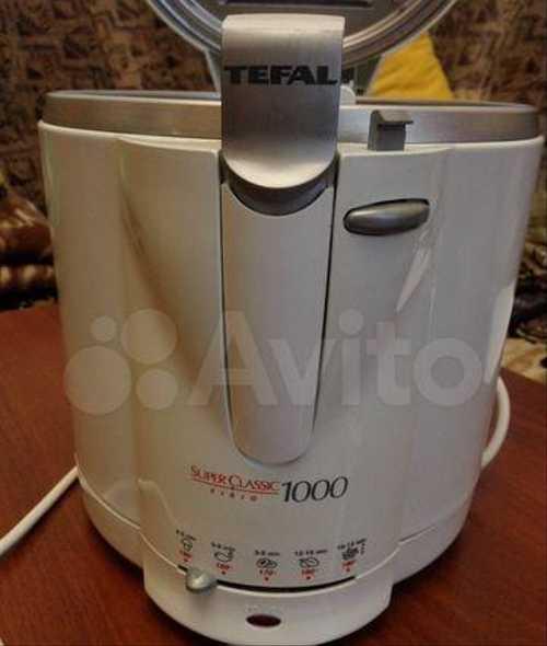 Фритюрница tefal super classic visio 1000