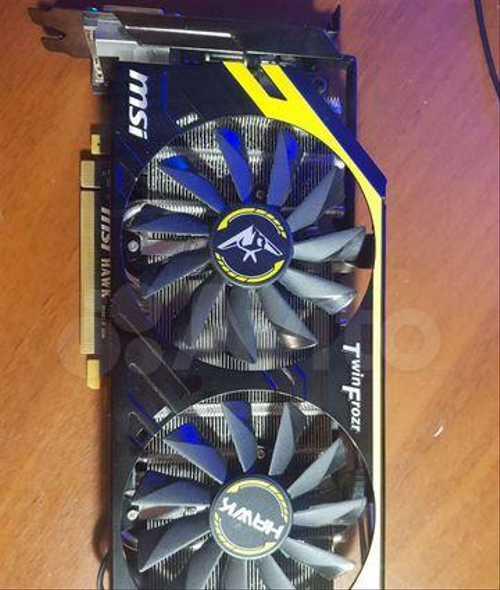 Видеокарта MSI hawk GTX 760 2 Gb артефакты