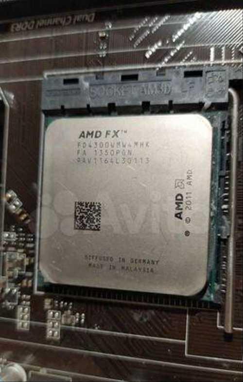 Процессор AMD FX4300