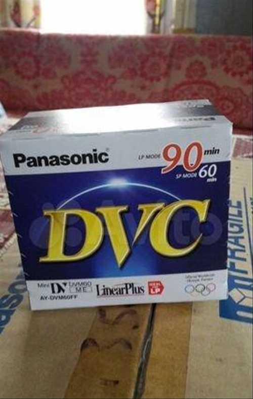 Видеокассеты Panasonic MiniDV AY-DVM60FF
