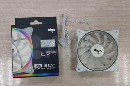 Вентилятор aigo RGB 120мм белый (новый)