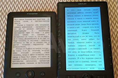 Электронная книга e-ink Digma e6