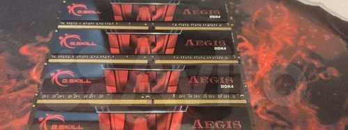 Оперативная память DDR4 32gb (4*8) 3000 мгц