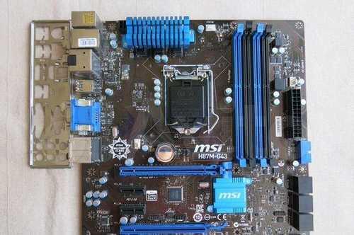 MSI H87M-G43 (LGA 1150)
