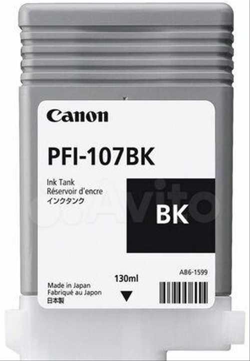 Картридж Canon PFI-107 BK