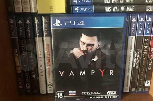 Игры PS4: Vampyr