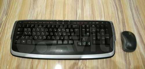 Клавиатура Logitech LX710 + M185 мышь