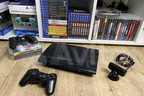 PS3 Playstation 3 Sony PS3 500GB + 40 игр GTA5