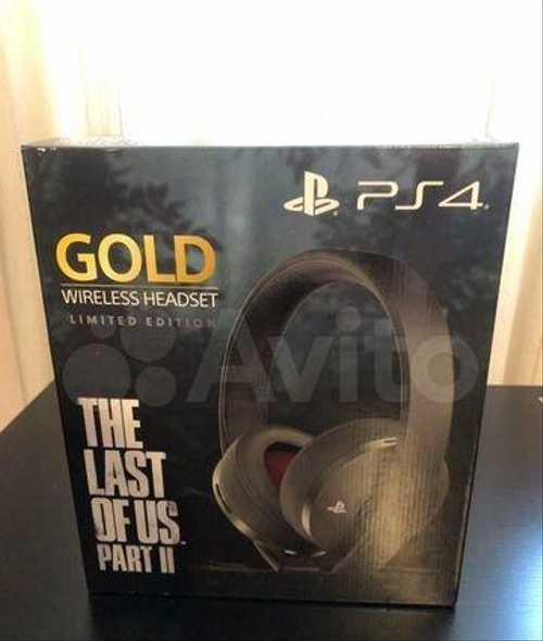 PlayStation Gold Stereo Headset tlou2 ps4