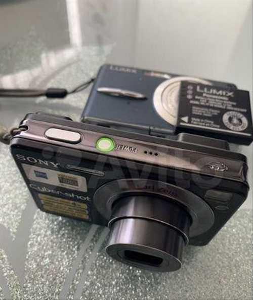 Фотоаппараты Sony DSC-W120 Panasonic DMC-FX30