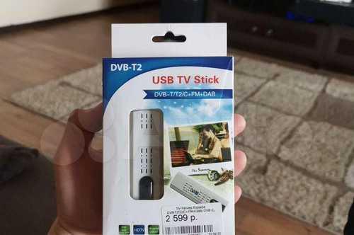 Тв тюнер (USB стик) DVB-T,C FM