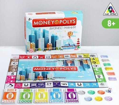 Экономическая игра "money polys. Бизнес-мания"