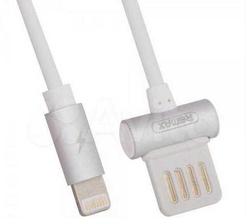 Кабель USB-iP Remax White 1m