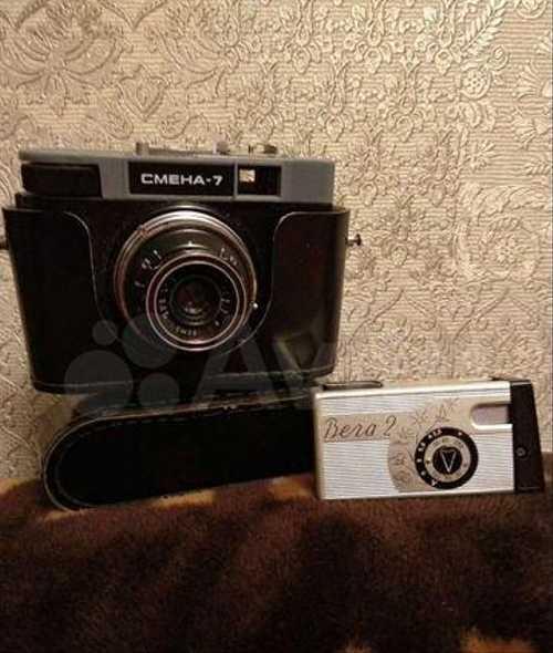 Фотоаппараты времён Советского Союза