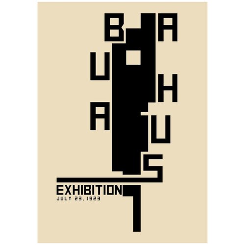 Постер / Плакат / Картина Баухаус - Черный небоскреб 90х120 см в подарочном тубусе