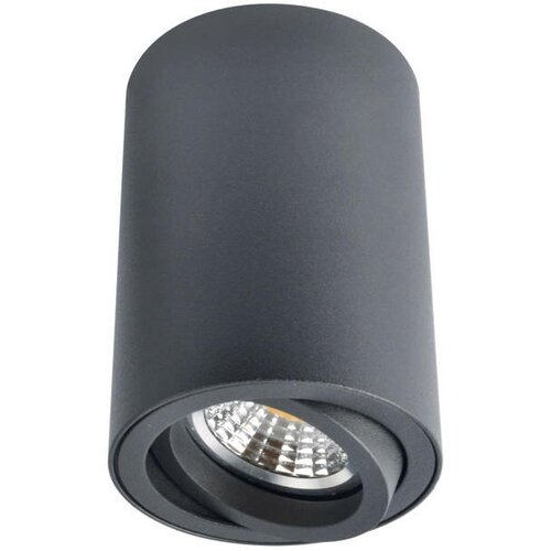Светильник накладной arte lamp sentry 1x50вт gu10 алюминий черный