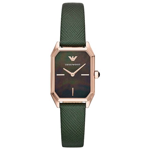 Наручные часы EMPORIO ARMANI, черный, зеленый