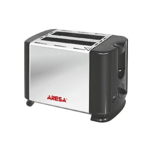 Тостер ARESA AR-3005 630-735 Вт, черный/серебристый