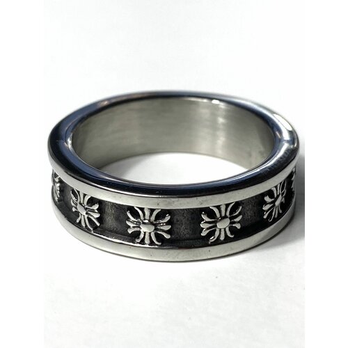 Кольцо Florento, размер 22, черный, серебряный