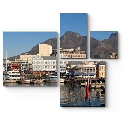 Модульная картина Солнечный вид Кейптауна162x135