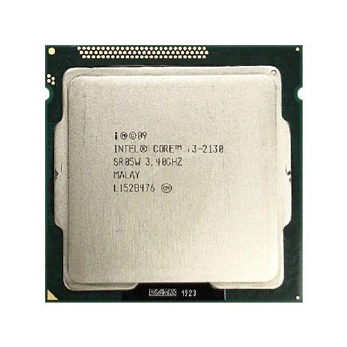 Процессор Intel Core i3-2130 Sandy Bridge LGA1155,  2 x 3400 МГц, OEM
