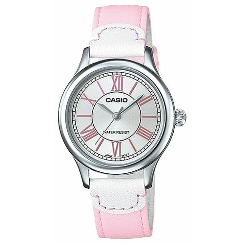 Наручные часы CASIO LTP-E113L-4A1, розовый, серебряный