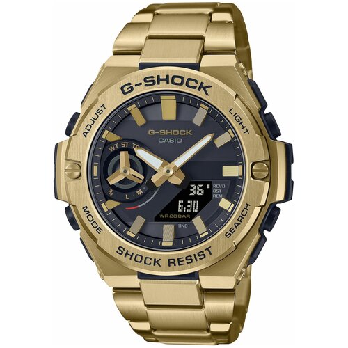 Наручные часы CASIO G-Shock GST-B500GD-9A, золотой, черный