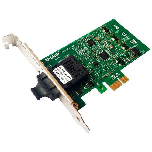 Сетевая карта D-Link DFE-560FX/10/B PCI-Express Network Adapter, 1x100Base-FX SFP, 10pcs/pack