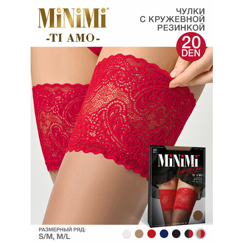 Чулки MiNiMi Ti Amo, 20 den, размер 4-5, мультиколор