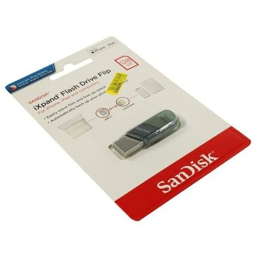 Флешка Sandisk Flip iXpand SDIX90N-128G-GN6NE 128 Гб Green