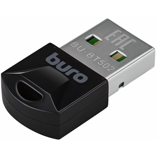 Адаптер USB Buro BU-BT502 BT5.0+EDR class 1.5 20м черный