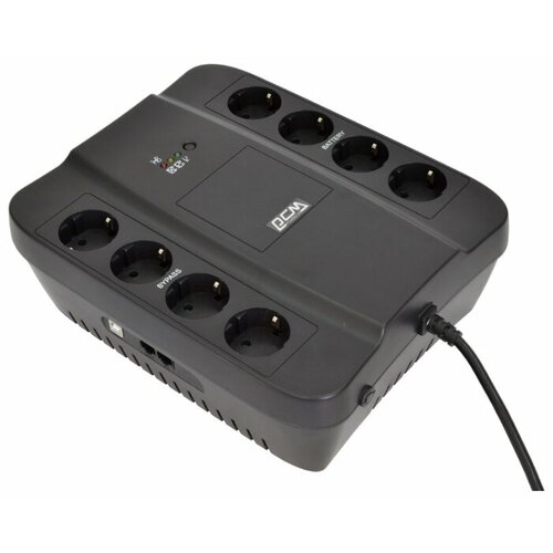 Интерактивный ИБП Powercom SPIDER SPD-1000U черный 550 Вт