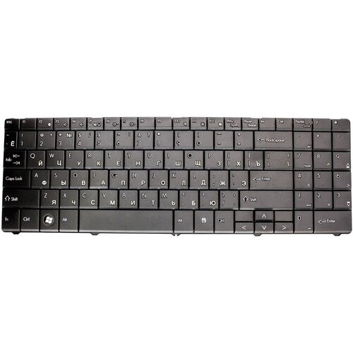 Клавиатура для Packard Bell EasyNote ST85 ST86 MT85 TN65 p/n: MP-07F33SU-528, 04GNM1KRU0008293