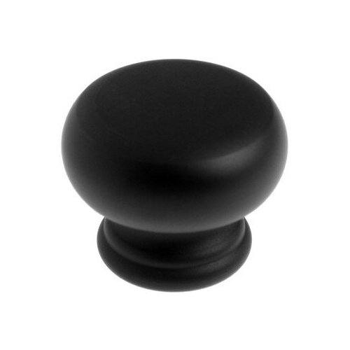 Ручка-кнопка CAPPIO, d=38 мм, вес 60 г, цвет чёрный
