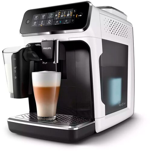 Кофемашина  Philips EP3243 Series 3200 LatteGo, черный/белый