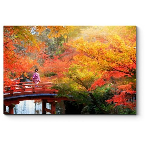 Модульная картина Сны о Японии, Киото 120x80