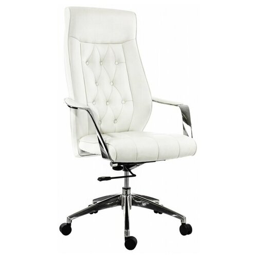 Компьютерное кресло Woodville Sarabi Белый Белый / Хромированный металл