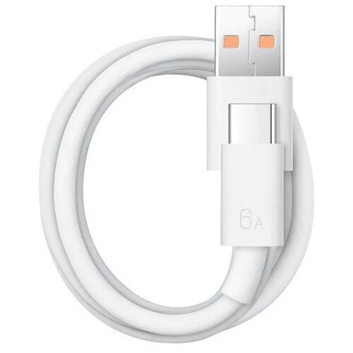 Кабель Huawei USB Type-C 6A, белый.