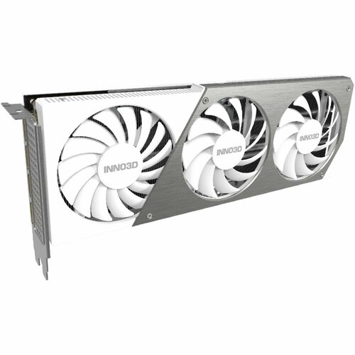 Видеокарта Inno3D GeForce RTX 4070 Ti 12288Mb, X3 OC White 12 Gb (N407T3-126XX-186148W) 1xHDMI, 3xDP, Ret