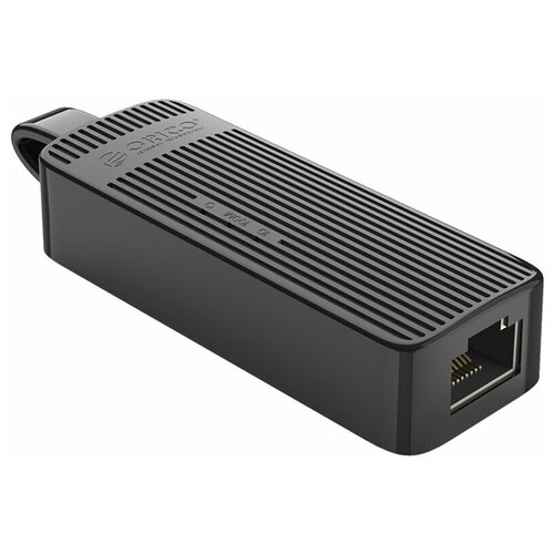 Адаптер USB3.0 - RJ45 (1Gbps) Orico UTK-U3-BK черный