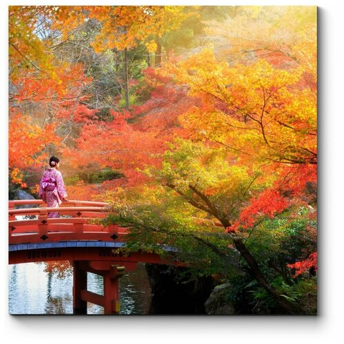 Модульная картина Сны о Японии, Киото 30x30