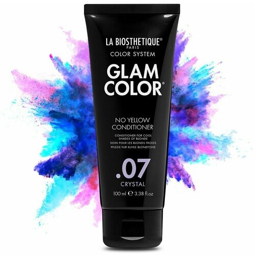 La Biosthetique, Тонирующая маска для окрашенных волос Glam Color No Yellow Conditioner .07 Crystal TS, 100 мл