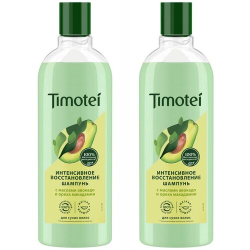 TIMOTEI Шампунь для волос интенсивное восстановление 400 мл (2 шт в наборе)