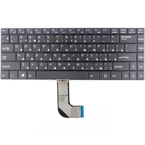 Клавиатура для ноутбука DNS ECS MB40 p/n: MP-09P86SU-3202, MP-09P86SU-3602, 82B382-FB6117